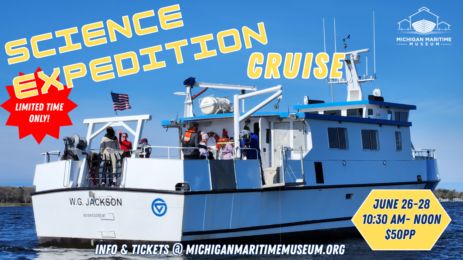 Science Expedition Cruise - Michigan Maritime Museum